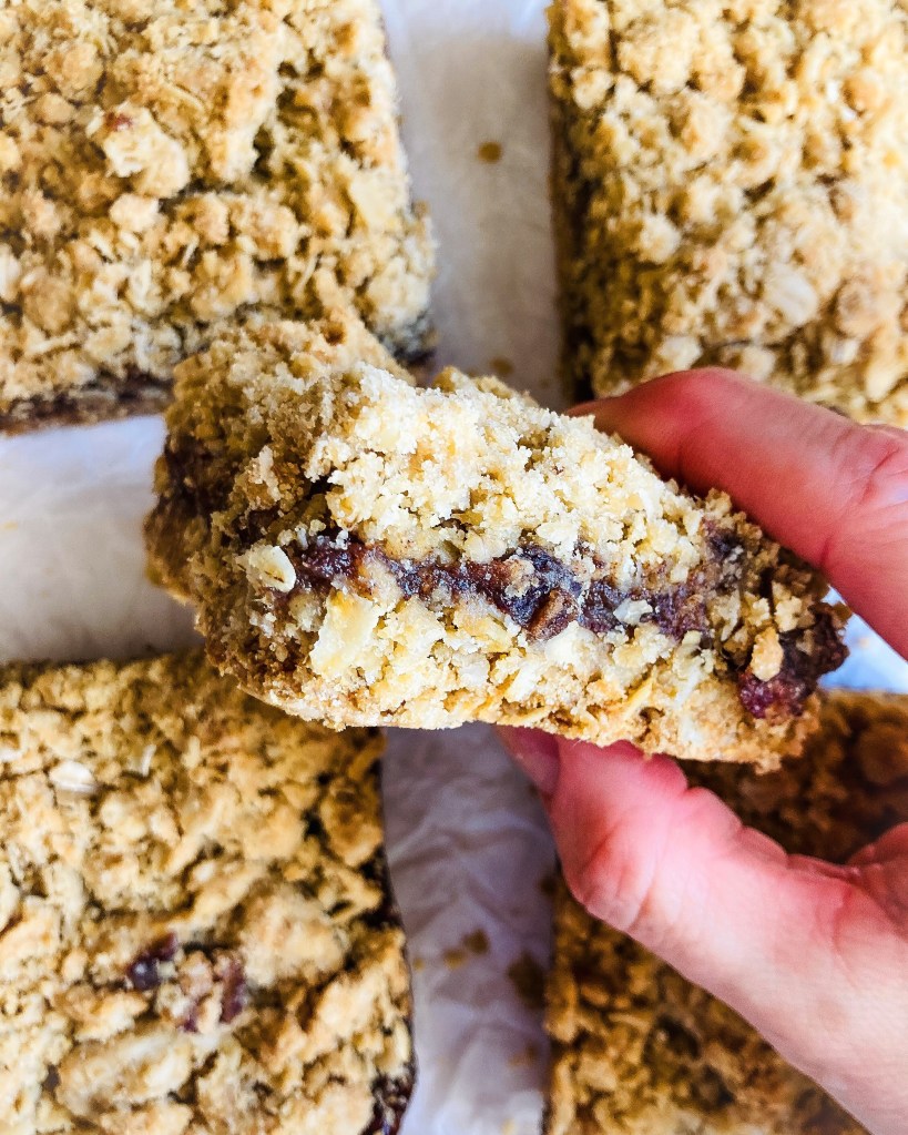 Date Squares – Sara’s Baking Blog