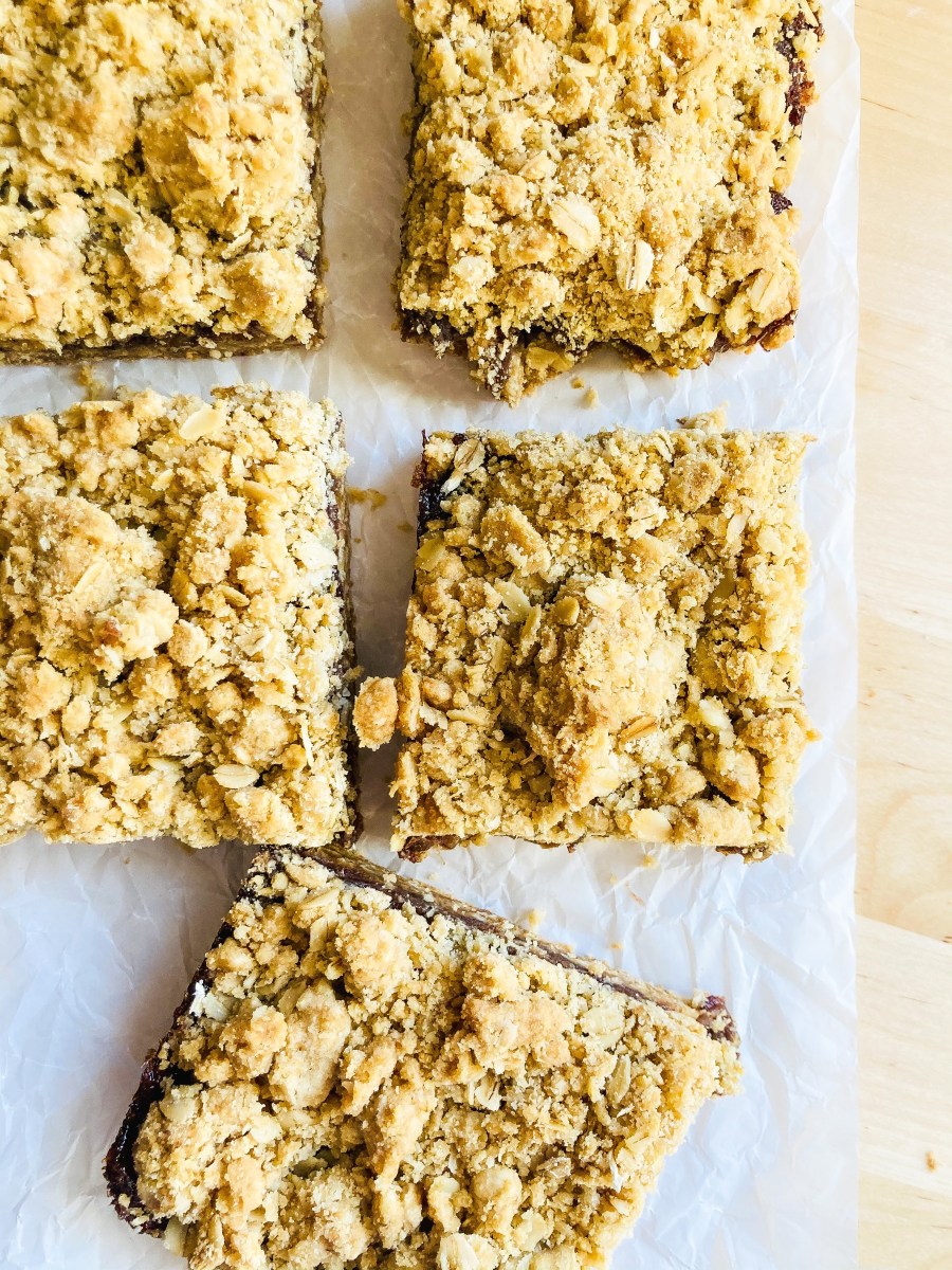 Date Squares – Sara’s Baking Blog